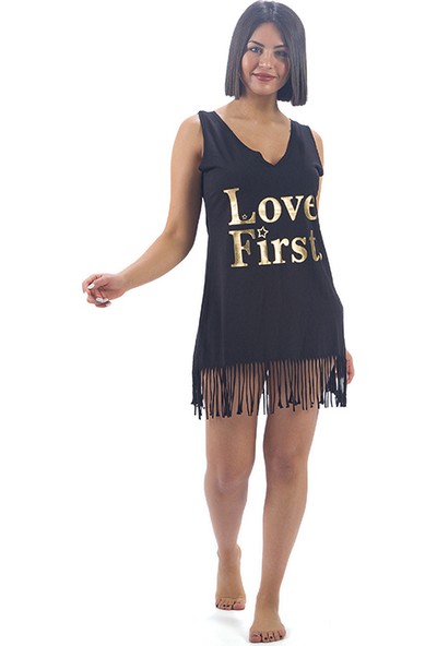 Howin Kadın Püsküllü Plaj Elbisesi