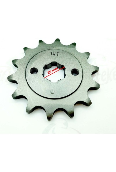 Honda Ön Dişli 14T Hero Karizma Honda Xl 200 Iç 20Mm 6 Tırnaklı Öm [520