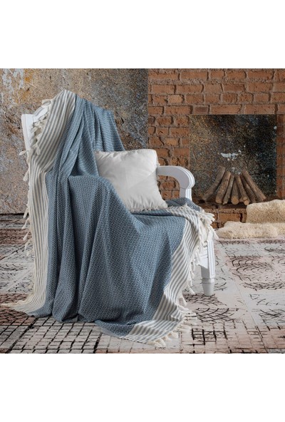 Ödel Buldan Koltuk Örtüsü 180X230CM Lacivert