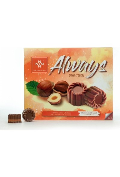 Nin Chocolate Always Fındıklı Spesiyal Çikolata 210 gr