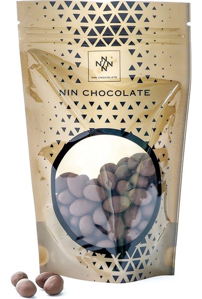 Nin Chocolate Mat Fıstık Sütlü Draje 150 gr