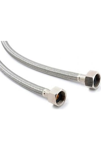 Flex Hortum Çelik Flex Hortum Dişi 1/2'' Dişi 1/2'' 50 cm