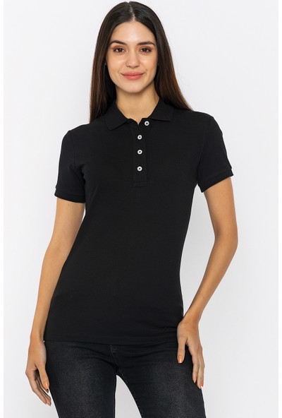 Basics&more Kadın Polo Yaka T-Shirt Basics&more Kadın Polo Yaka T-Shirt