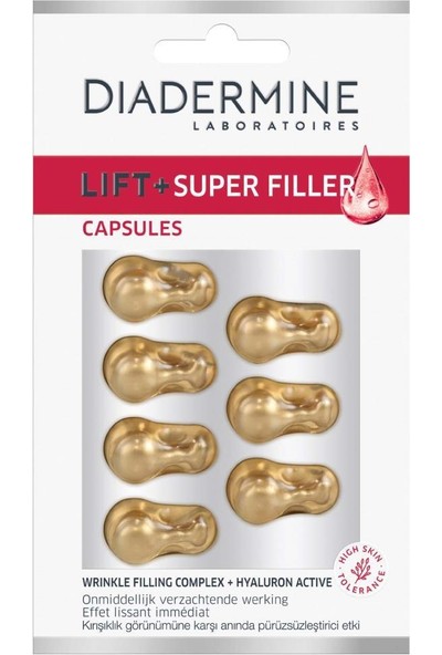 Diadermine Lift+ Super Filler Kırışıklık Karşıtı Kapsüller