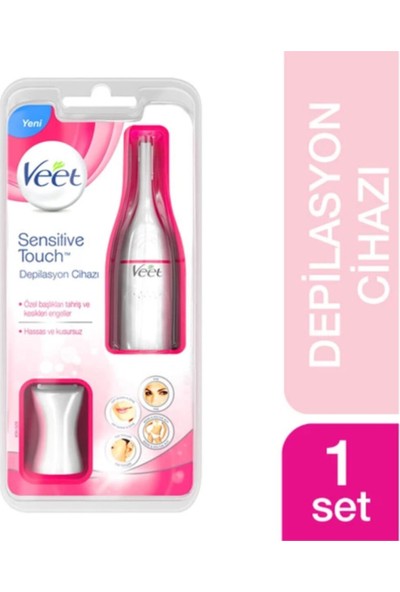 Veet Sensitive Touch Tüy Alıcı ve Şekillendirici Depilasyon Cihazı