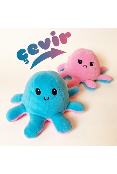 Favorim50Ton Mod Değiştiren Ahtapot - Mavi Pembe Favorim50Ton Mod Değiştiren Ahtapot - Mavi Pembe