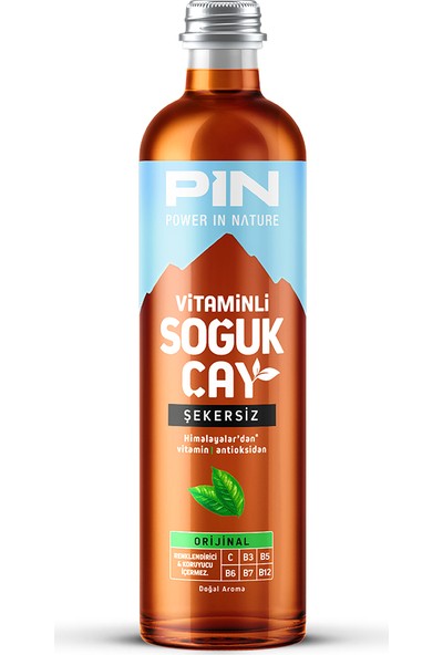 Pin Vitaminli Soğuk Çay -ORİJİNAL- 250 ml x 12