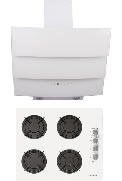 Alveus Shıny Beyaz 2'li Ankastre Set MODW-GLS640 Alveus Shıny Beyaz 2'li Ankastre Set MODW-GLS640