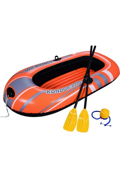 intex Bestway Kondor 2 Kişilik Bot Kürek Pompa Set 61062 intex Bestway Kondor 2 Kişilik Bot Kürek Pompa Set 61062