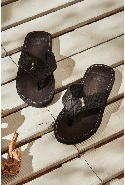 Barbour Toeman Plaj Terliği BK11 Black