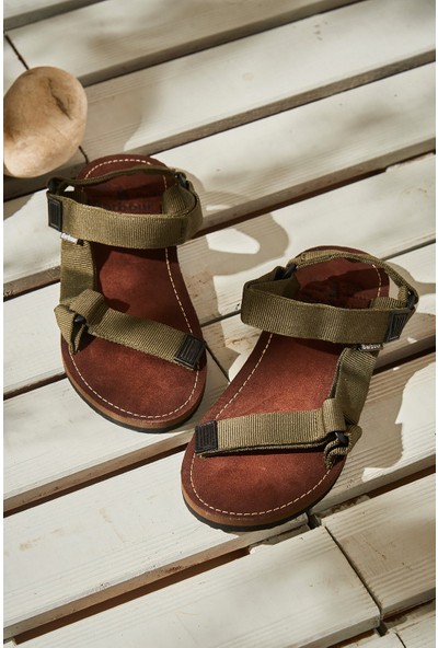 Barbour Hillman Sandalet OL52 Olive