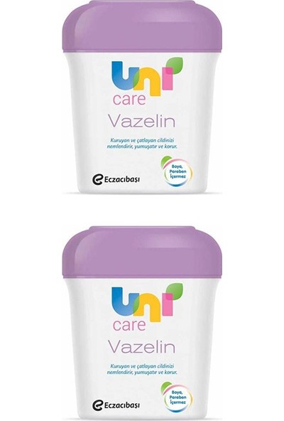 Uni Care Vazelin 170 ml x 2 Adet Uni Care Vazelin 170 ml x 2 Adet