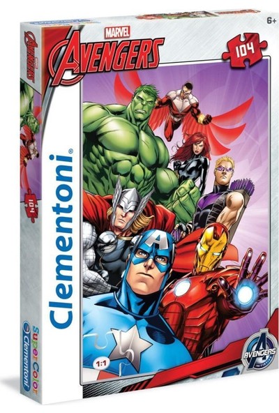 Clementoni Avengers Puzzle - 104 Parça