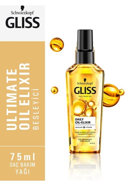 Gliss Ultimate Repair Yağ İksiri 75 ml