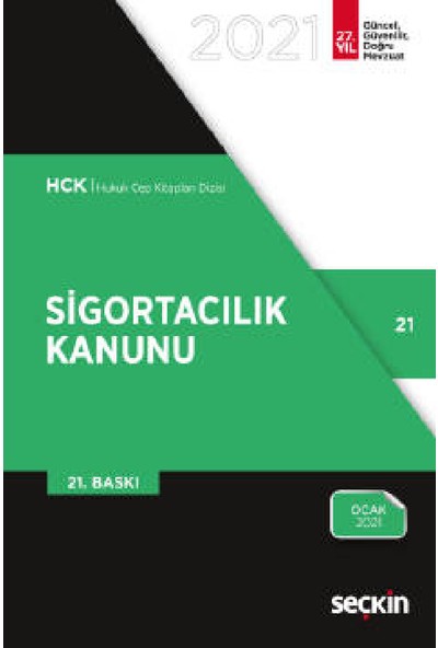 Sigortacılık Kanunu - Remzi Özmen