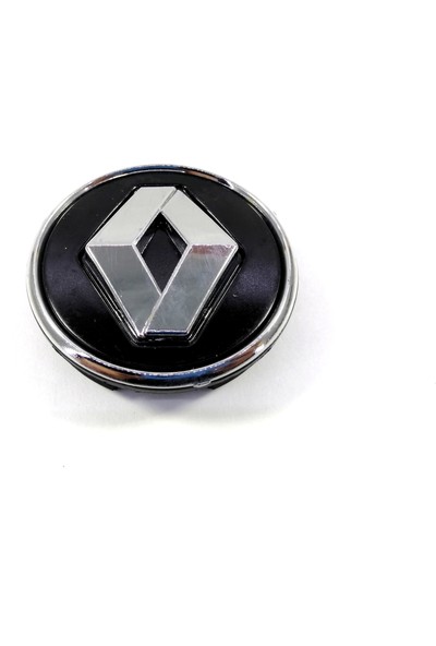 Quwa Renault Jant Göbek Arması Siyah (50MM-57MM) Quwa Renault Jant Göbek Arması Siyah (50MM-57MM)