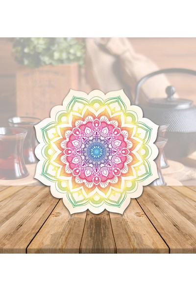 Webrika Mdf Çaydanlık Altlığı Lüks Uv Baskı