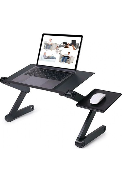 Evgaraj Laptop Yatak Sehpası Portatif Katlanabilir Laptop Sehpası Notebook Sehpası Mouse Pad'li Evgaraj Laptop Yatak Sehpası Portatif Katlanabilir Laptop Sehpası Notebook Sehpası Mouse Pad'li
