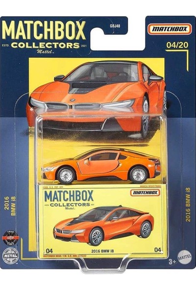 Matchbox Matcbox Premium Arabalar 2016 Bmw I8 GRK24
