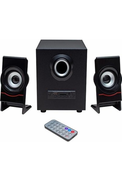 Magicvoice TF Card+FM+BT UKLI 2+1 Ses Sistemi Hoparlör Magicvoice TF Card+FM+BT UKLI 2+1 Ses Sistemi Hoparlör