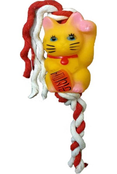 ANS Köpek Figürlü Diş Ipi 30 cm Sarı