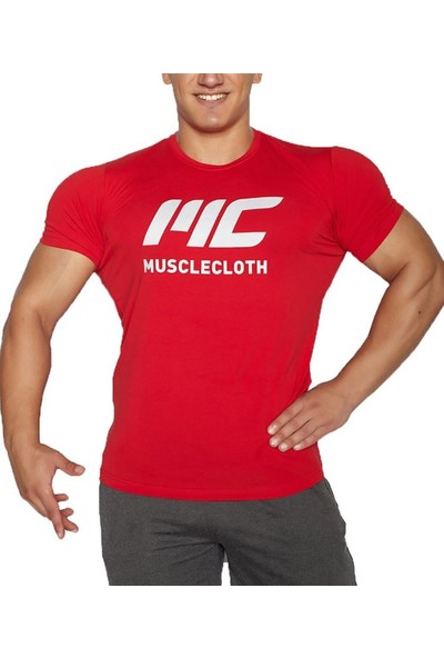 Musclecloth Basic T-Shirt Kırmızı Musclecloth Basic T-Shirt Kırmızı
