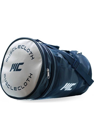 Musclecloth Deri Silindir Çanta - Lacivert Musclecloth Deri Silindir Çanta - Lacivert