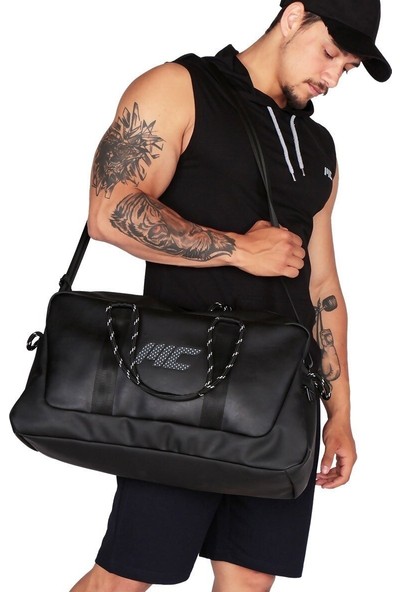 Musclecloth Elite Kordonlu Spor Çanta Siyah Musclecloth Elite Kordonlu Spor Çanta Siyah