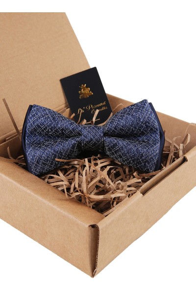 Kravatkolik Lacivert Kum Desen Papyon P1409