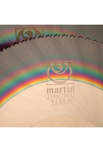 Martin Ø250X2.00X32 Tialn Kaplamalı Hss Testere