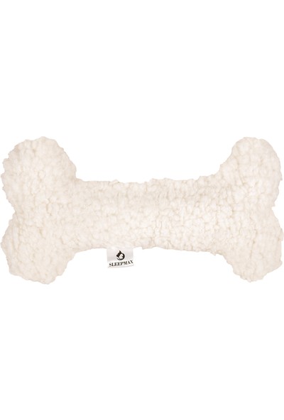 Sleepmax Yıkanabilir Peluş Kemik Kedi Köpek Oyuncağı-Krem Sleepmax Yıkanabilir Peluş Kemik Kedi Köpek Oyuncağı-Krem