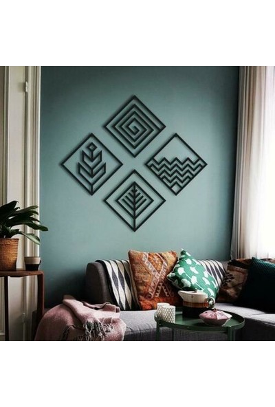 Dez 4 Element Metal Tablo Ev Dekoru Dez 4 Element Metal Tablo Ev Dekoru