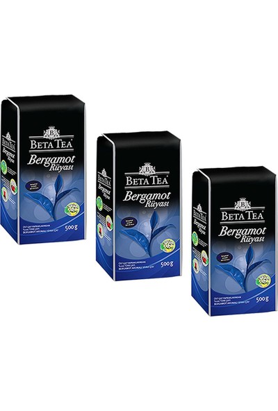 Beta Tea Bergamot Rüyası (500 Gr) x 3 'lü