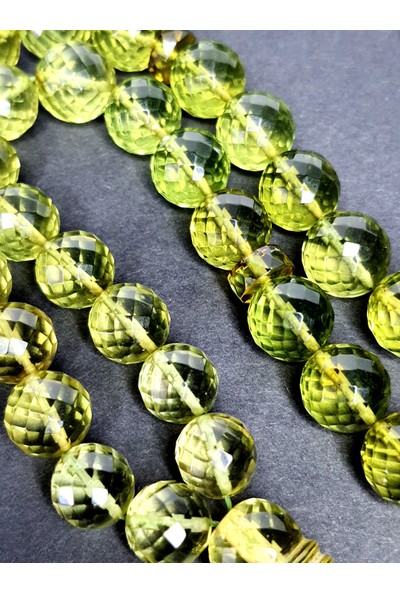 Amber By Mazukna Yeşil Karayip Damla Kehribar Tesbih