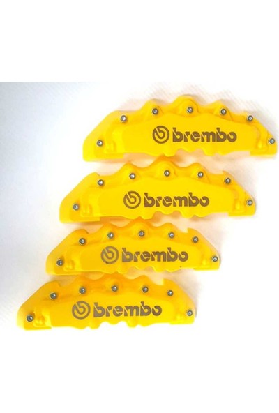 Carub Kaliper Kapak Sarı Brembo 4'lü Set 23 cm x 28 cm Kod: 2630209