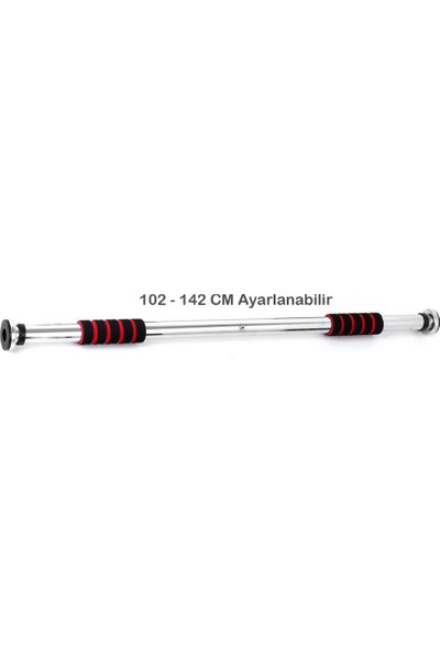 Spor Byfit Sportif 102-142 cm Ayarlanabilir Koridor Arası Barfiks Demiri Spor Byfit Sportif 102-142 cm Ayarlanabilir Koridor Arası Barfiks Demiri