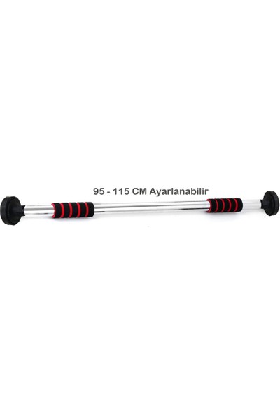 Spor Byfit Sportif 95-115 cm Ayarlanabilir Koridor Arası Barfiks Demiri Spor Byfit Sportif 95-115 cm Ayarlanabilir Koridor Arası Barfiks Demiri
