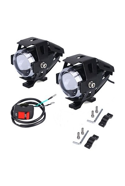 Vexo Ce Onaylı Vexo X3 (3 Modlu) Sis Farı Takım 2 Adet + Açma Kapama K