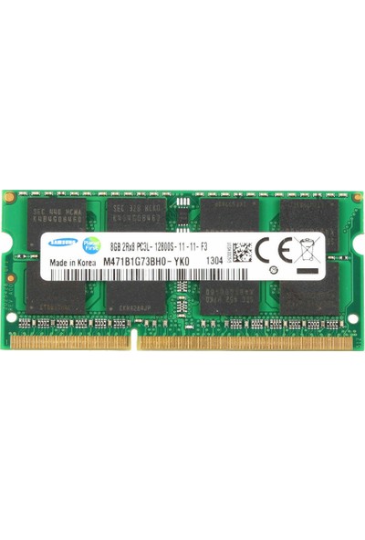 Samsung M471B1G73BH0-YK0 8gb 2rx8 PC3L-12800S-11-11-F3 1600MHZ DDR3L Notebook Ram Samsung M471B1G73BH0-YK0 8gb 2rx8 PC3L-12800S-11-11-F3 1600MHZ DDR3L Notebook Ram