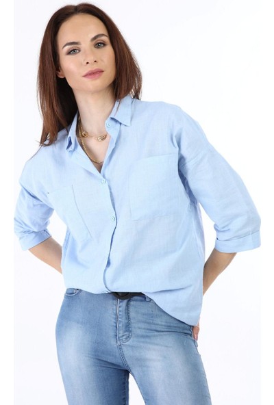 Misis Moda Keten Gömlek