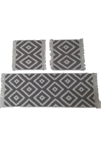 Voho Tekstil Oto Koltuk Kilim Seti - Ön ve Arka Koltuk Üstü 3 Parça Takım Gri Beyaz Piramit Voho Tekstil Oto Koltuk Kilim Seti - Ön ve Arka Koltuk Üstü 3 Parça Takım Gri Beyaz Piramit