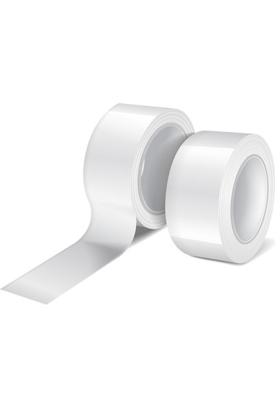 Turkuaz Beyaz Koli Bandı 45 x 100 mt