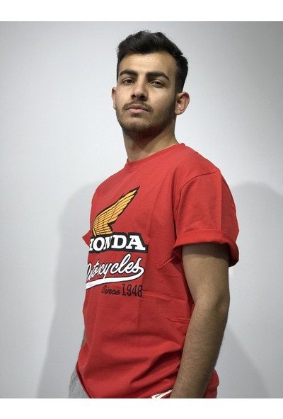 Mrt Wear Mw / Honda T-Shirt Kırmızı