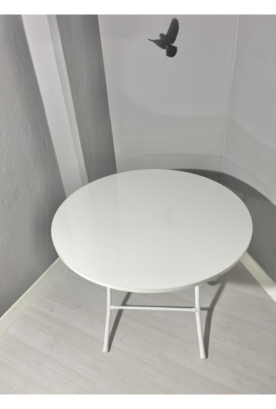 Mobexport Katlanır Yuvarlak Masa 80 Cm