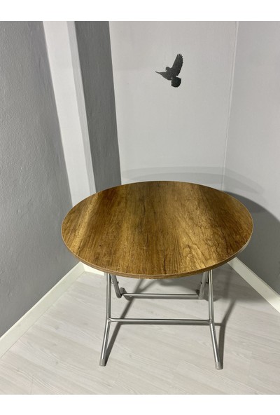 Mobexport Katlanır Yuvarlak Masa 90 Cm