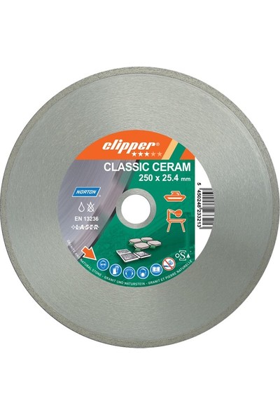 CLİPPER Norton Ceram 125MM Testere CLİPPER Norton Ceram 125MM Testere