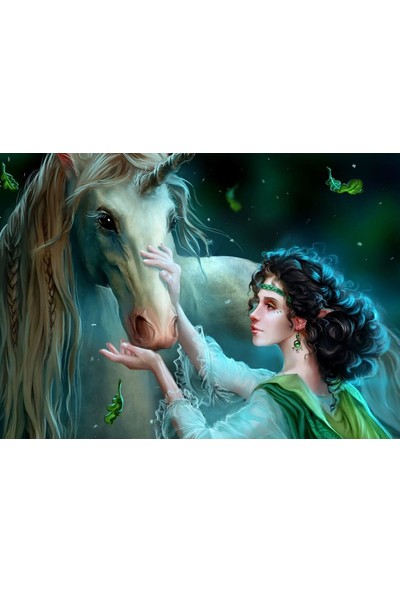 Güven Serigrafi Unicorn 4 1000 Parça Ahşap Puzzle Yapboz Güven Serigrafi Unicorn 4 1000 Parça Ahşap Puzzle Yapboz