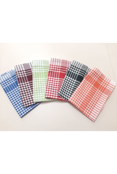 Pınarçeyiz 6 Adet 6 Renk 45 x 65 cm Mutfak Havlusu Kurulama Bezi Pınarçeyiz 6 Adet 6 Renk 45 x 65 cm Mutfak Havlusu Kurulama Bezi
