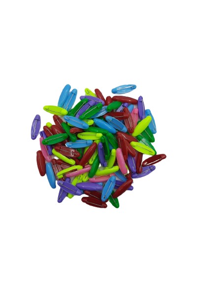 Merve Eşarp Türban Şal Iğnesi 100 Adet Karışık Renk