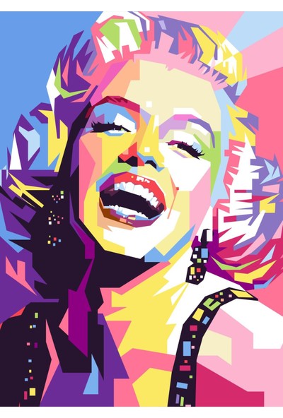 Güven Serigrafi Marilyn Monroe 1000 Parça Ahşap Puzzle Yapboz